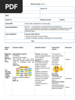 CBC Lesson Plan Format and Components | PDF