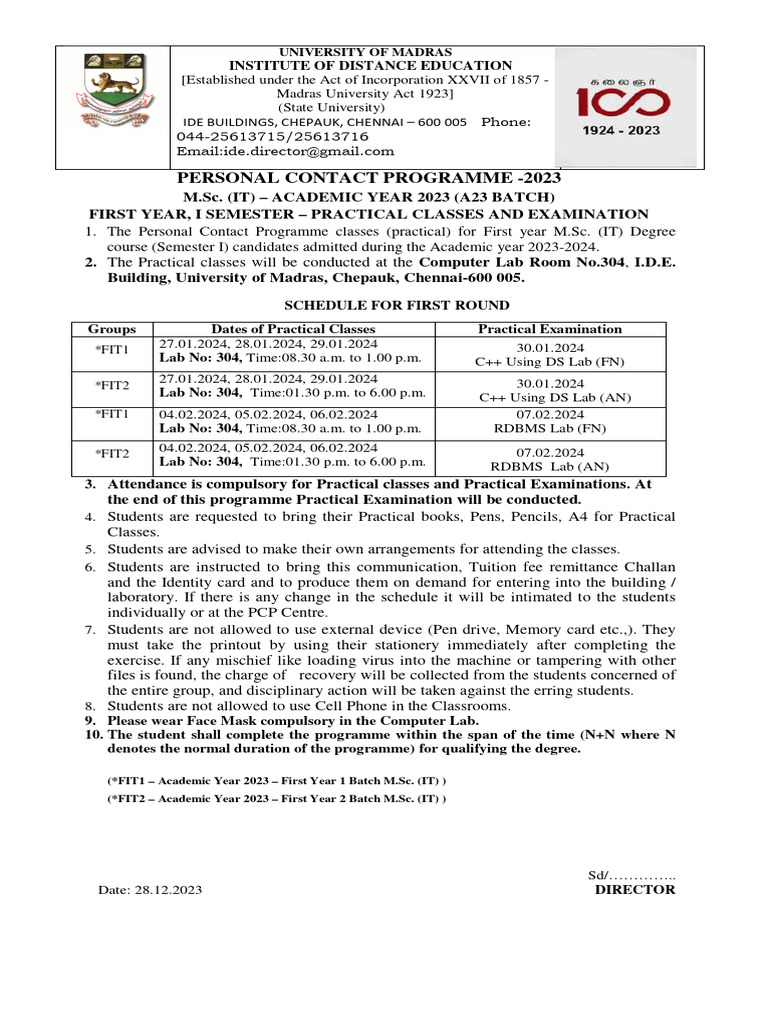 MSC It A23 I Sem Practical | PDF | Computing