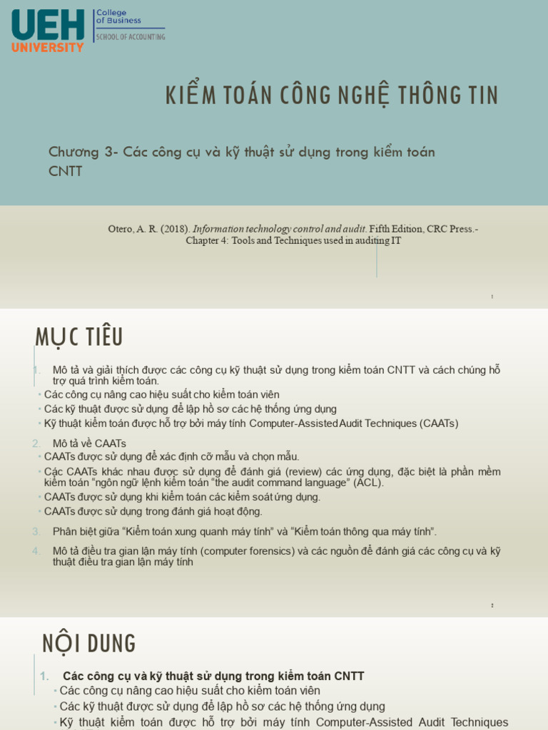 IT Audit - Chapter 3 | PDF