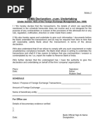FEMA Declaration Form | PDF