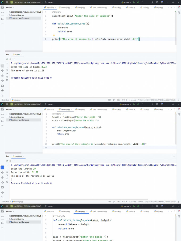 Assignment Area | PDF