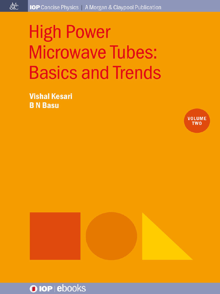 High Power Microwave Tubes Basics and Trends (Vishal Kesari, B. N. Basu) | PDF | Vacuum Tube ...