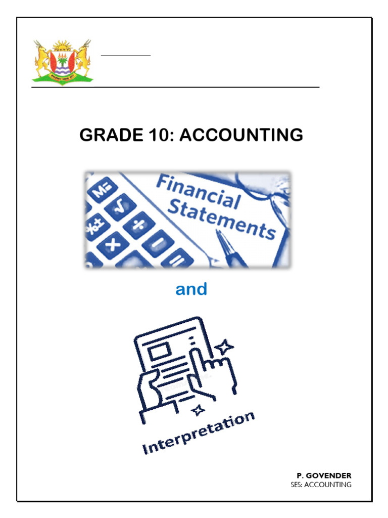 2020 Gr 10 Financial Statements Copy | PDF | Equity (Finance) | Balance ...