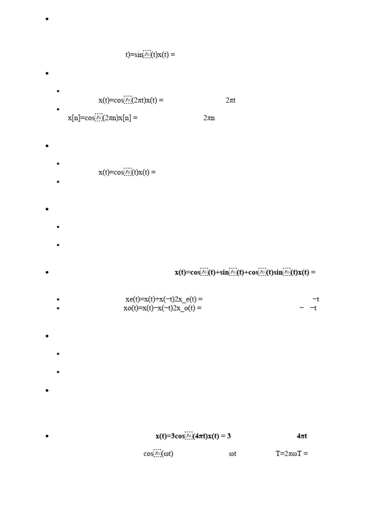 Define signal with an example | PDF | Discrete Time And Continuous Time ...