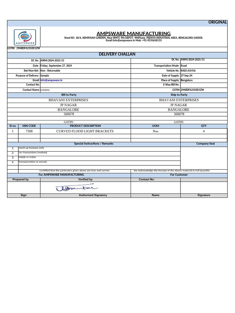 Bhavani DC | PDF | Transport
