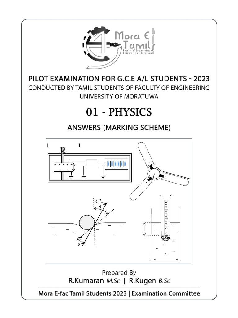 Mora - Phy - 2023 - Scheme - EM | PDF | Buoyancy | Continuum Mechanics