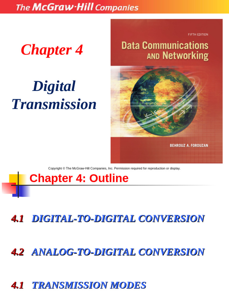 Chapter-04 Digital Transmission | PDF | Sampling (Signal Processing ...
