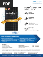 Adani Solar Brochure With Datasheets | PDF | Electrical Components ...