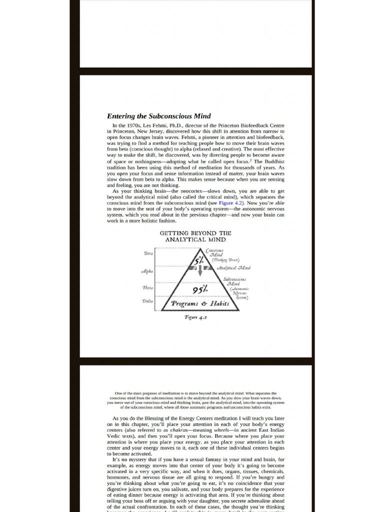 How To Enter In Subconscious Mind. | PDF