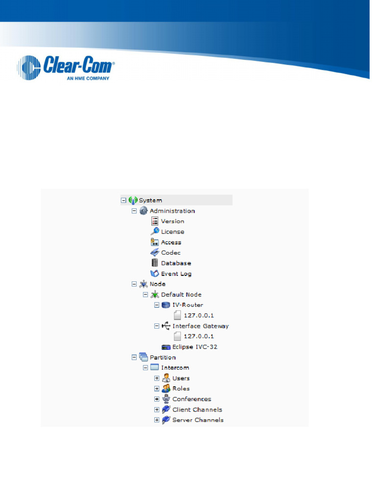 Clear-Com Concert v2.7 Administrator Guide | PDF | Server (Computing) | Web Application