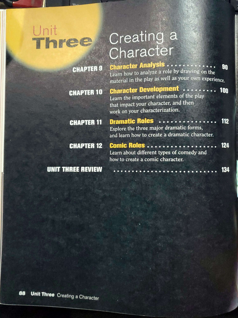 Unit 3 Drama Projects | PDF