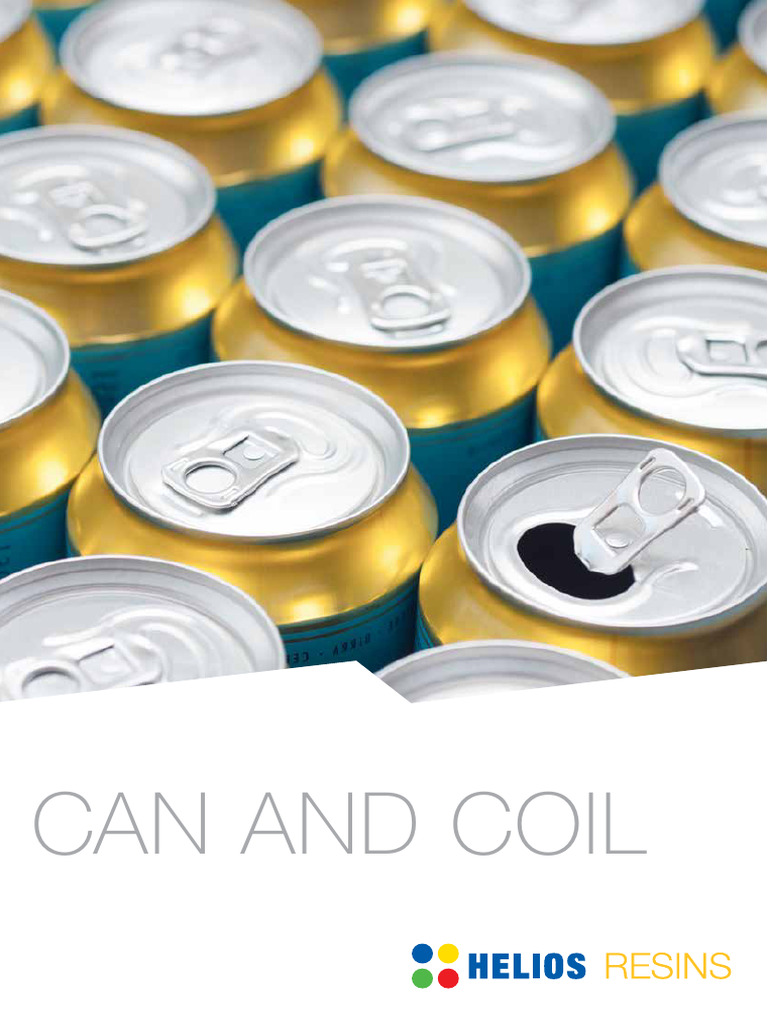 Helios Resins for Can and Coil Coatings | PDF | Epoxy | Materials