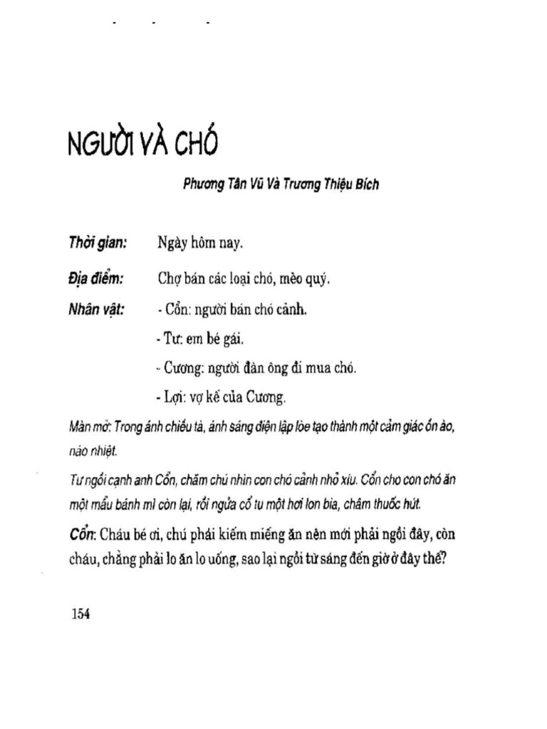 nguoi va cho | PDF