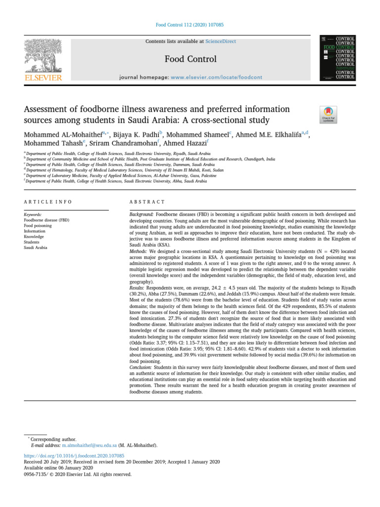 Food safety | PDF | Foodborne Illness