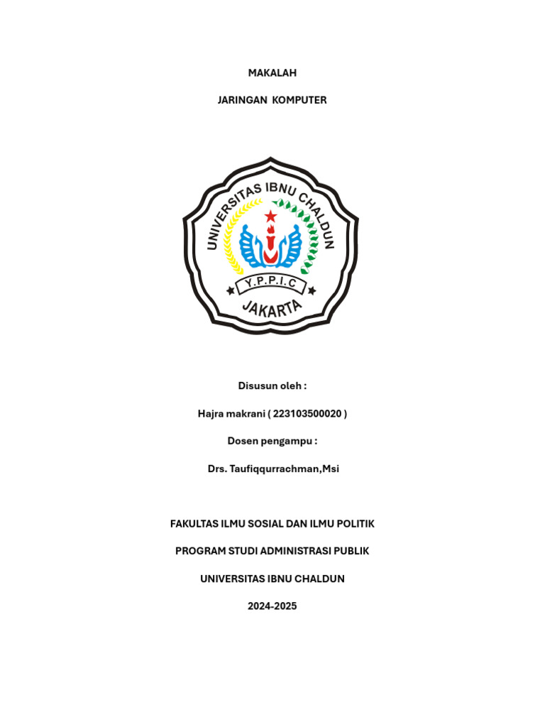 Jaringan Komputer: Definisi dan Manfaat | PDF