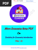 Class11 Statistics Ch1 Notes | PDF