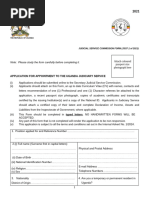 Justice of The Peace Application Form: A. Applicant Information | PDF ...
