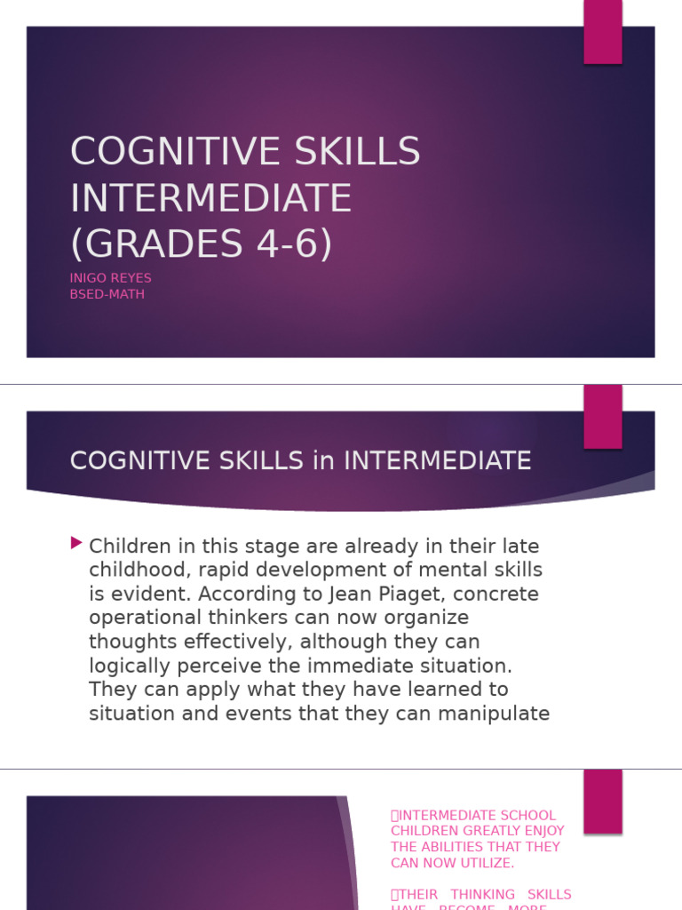 Cognitive Skills | PDF | Violence | Cognition