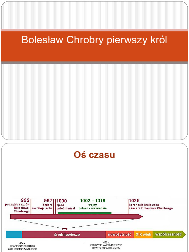 Bolesław Chrobry - Pierwszy Król Polski | PDF