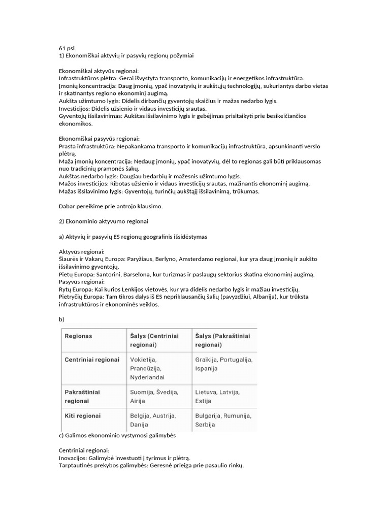 Žeme 61 Psl. Atsakymai | PDF