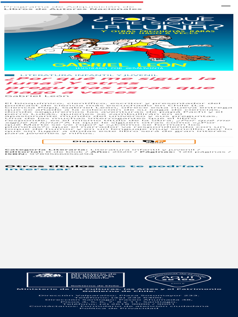 ¿Por Qué Me Sigue La Luna Y Otras Preguntas Raras Que Hago A Veces ...