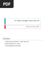Shear Box Test Lab Report | PDF | Strength Of Materials | Continuum ...