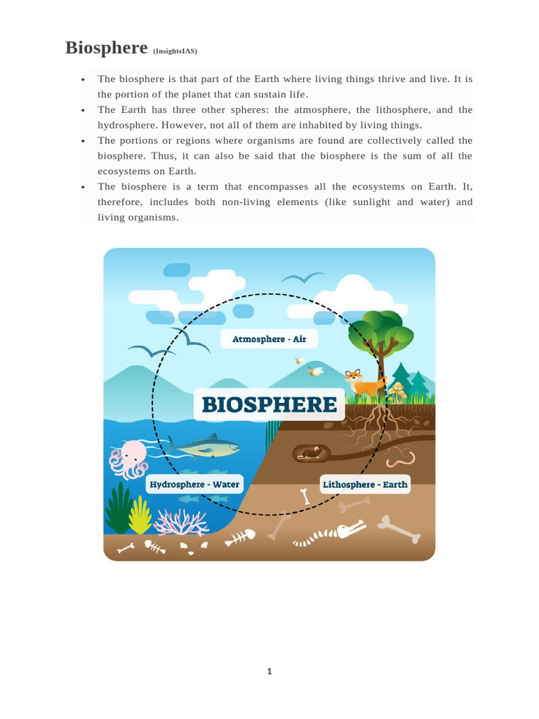 Biosphere-Soil and Vegetation Factors and Distribution | PDF | Earth ...