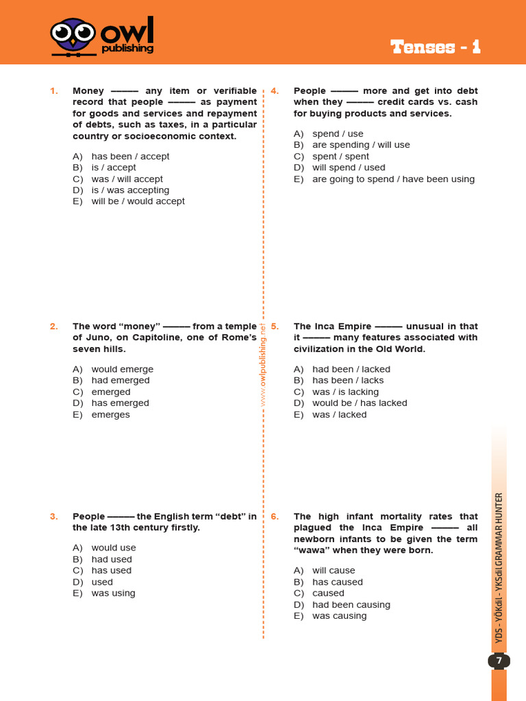 English Grammar Test Prep | PDF | Ice Age | Earth