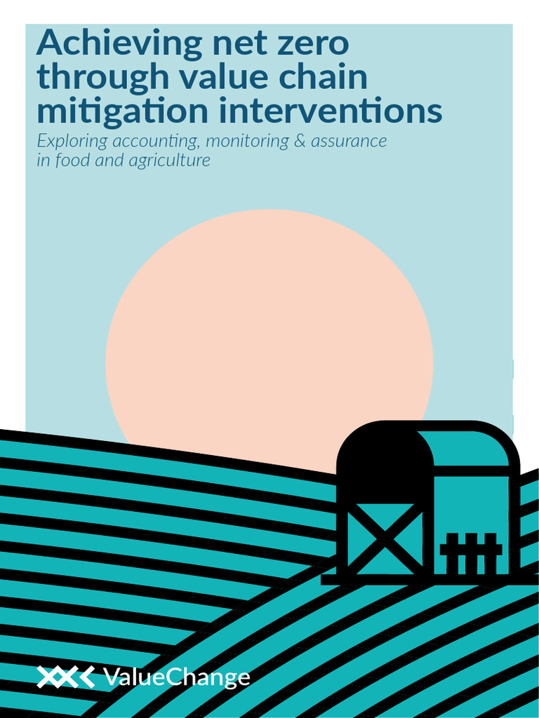 VCI Addendum Achieving Net Zero Through Value Chain Mitigation ...