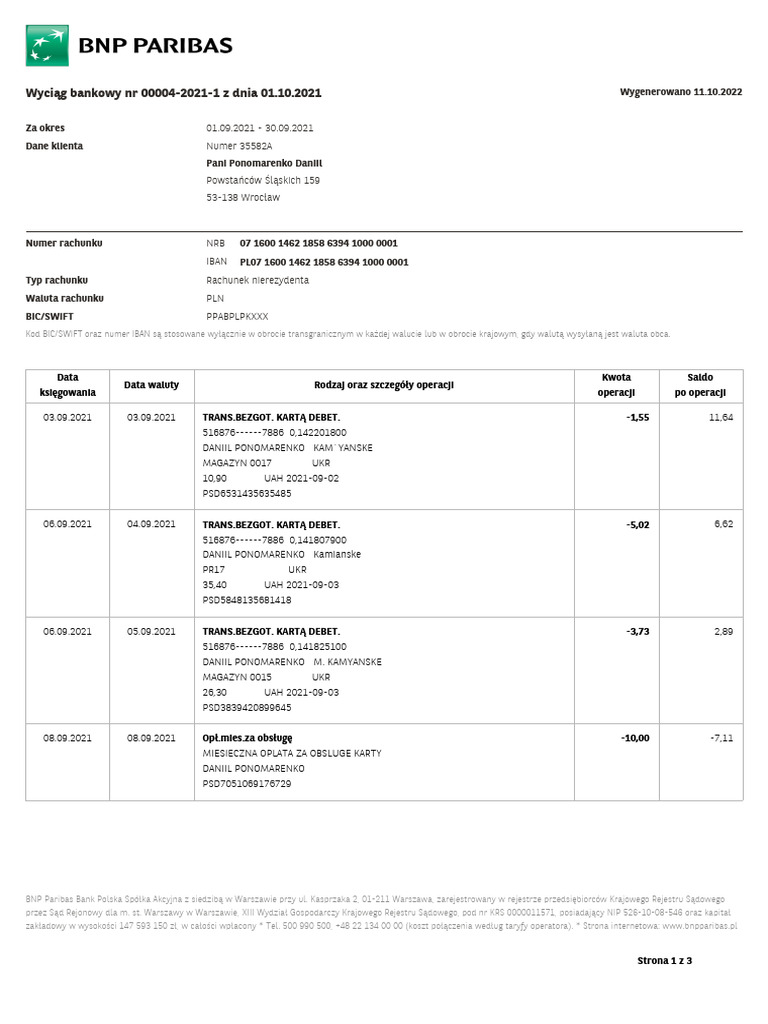 BNP Paribas Ishodnik 2 | PDF