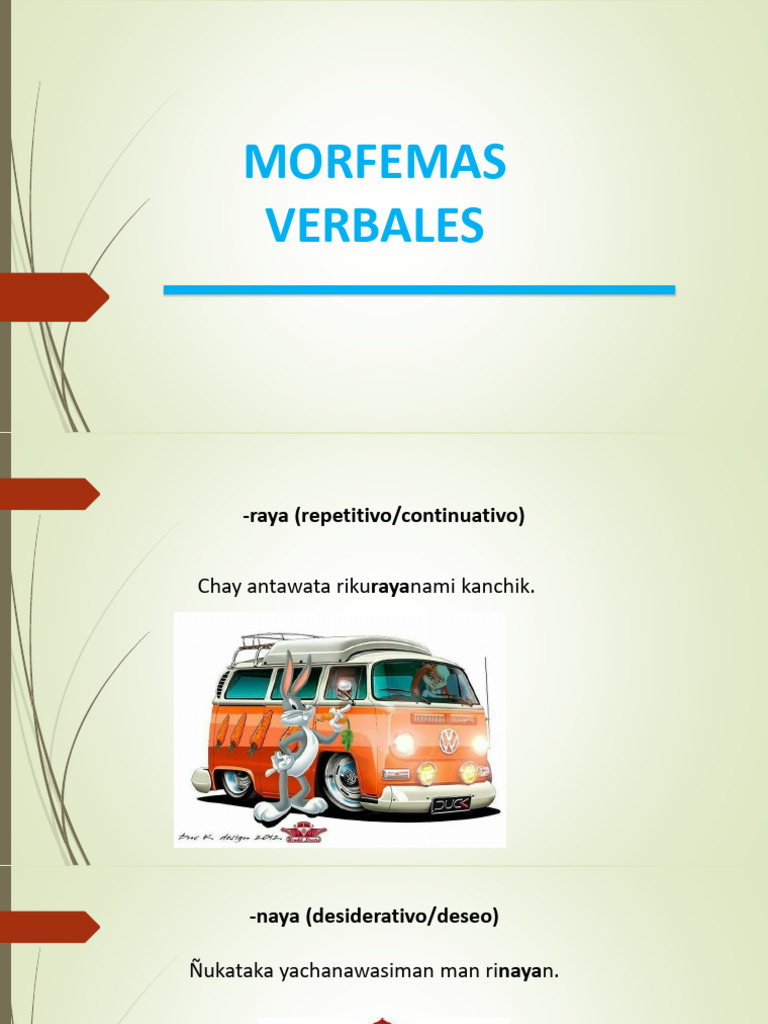 Morfemas Verbales... | PDF
