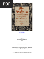 Alicia en El Pais de Las Maravillas (Ingles) | PDF | Alice's Adventures ...