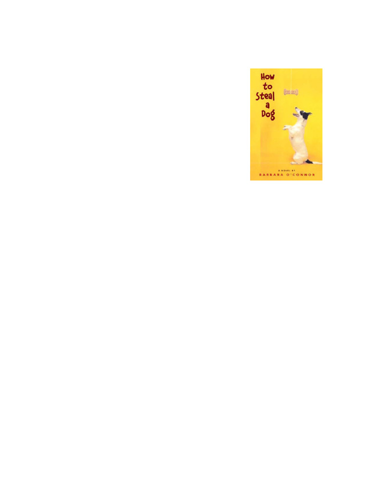 Discussion Guide for "How to Steal a Dog" | PDF