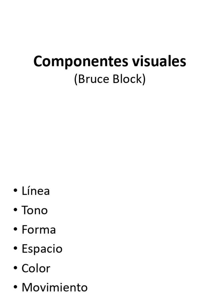 Elementos Visuales en el Cine | PDF | Color | Cuadros por segundo