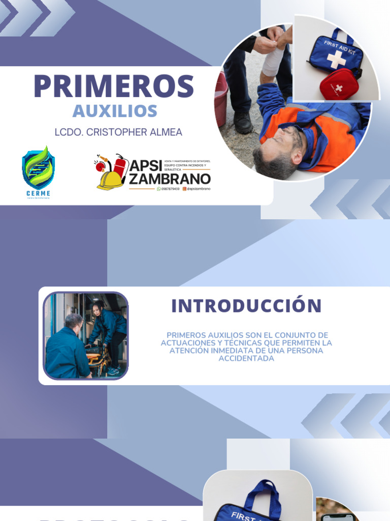 Primeros auxilios | PDF
