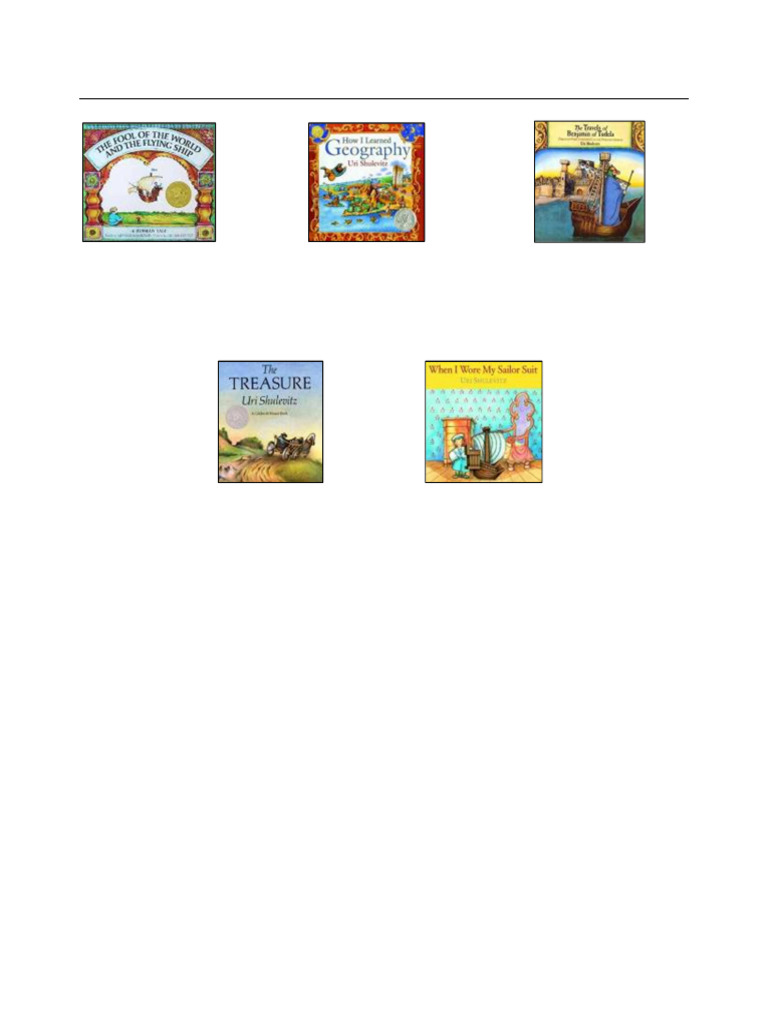 uri-shulevitz-teachers-guide | PDF | Map | Poetry