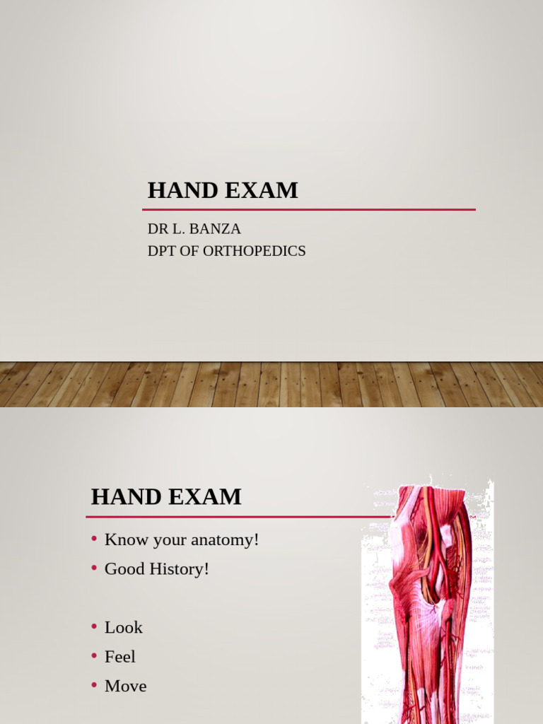 3. Hand_exam (L.B) | PDF | Hand | Carpal Tunnel Syndrome