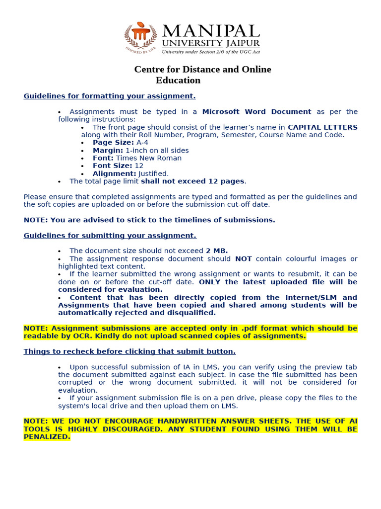 Assignment - DBB1110 - BBA 1 - Set1 and 2 - Jul-Aug - 2024 | PDF