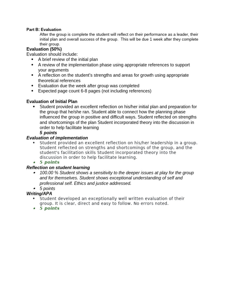 Groupwork Part B - Outline | PDF