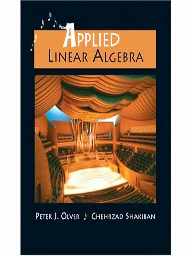 Peter J. Olver, Cheri Shakiban - Applied Linear Algebra-Prentice Hall ...