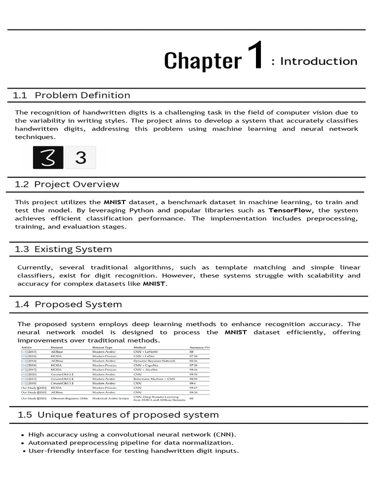 1.1 Problem Definition: Mnist Tensorflow | PDF