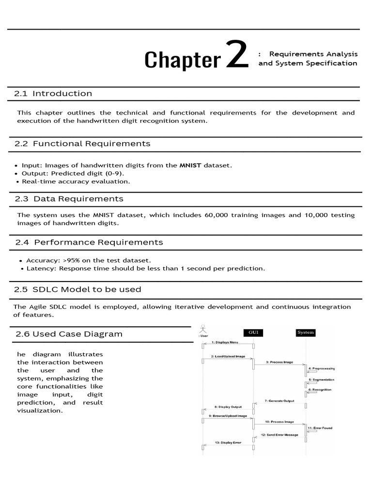 Chapter 2 ntroduction 1.1 Problem Definition The recognition of handwritten digits is a ...