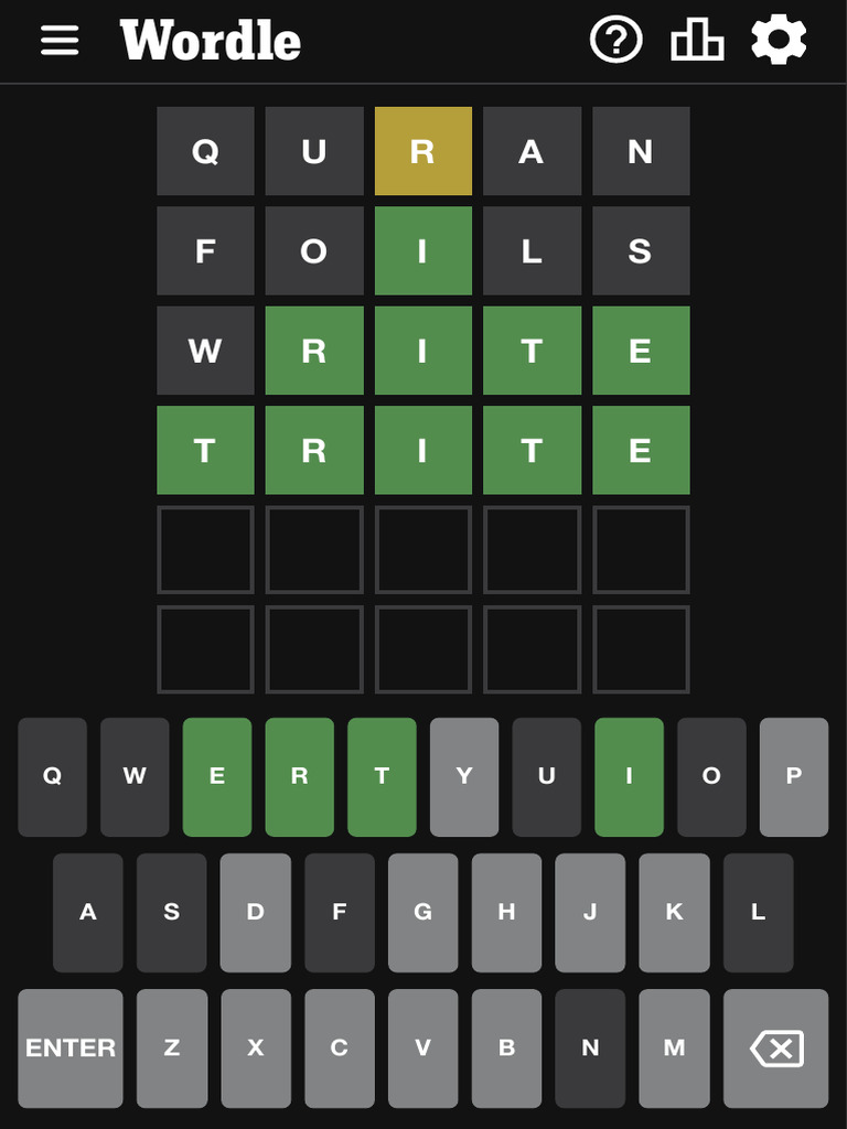 Wordle - The New York Times 5 | PDF