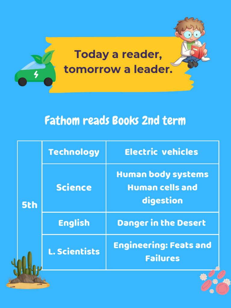 5th Grade Books - 2nd Term | PDF