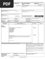 MSC Bill of Lading Terms Overview | PDF | Bill Of Lading | Cargo