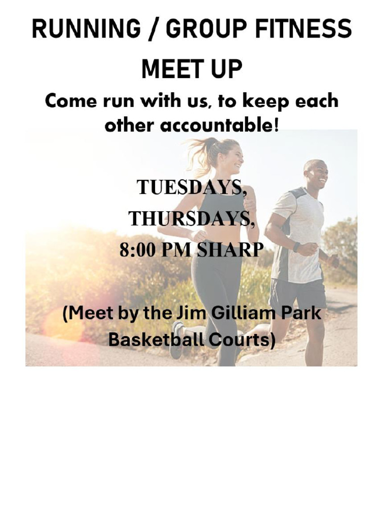 Running Club Poster | PDF