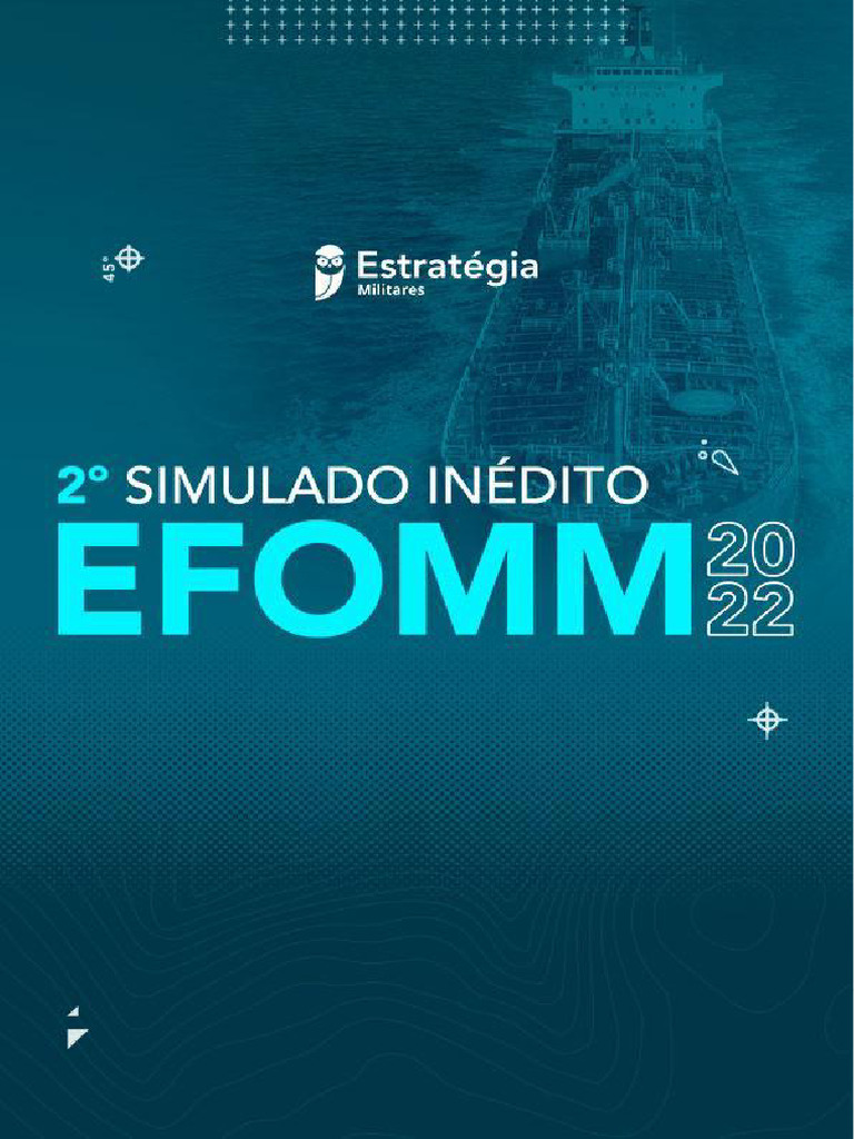 Caderno de Resposta - 2º Simulado - EFOMM - 1º Dia | PDF | Assunto (gramática) | Pronome