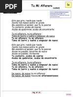 Letra de "El Alfarero" | PDF