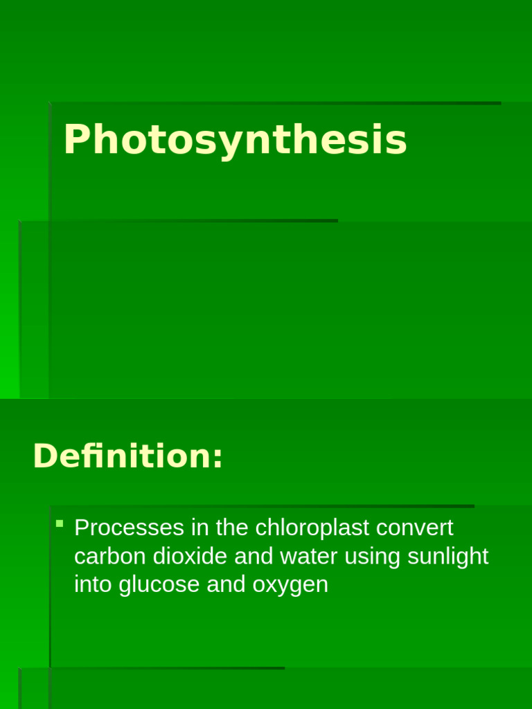 BioChem Photosynthesis (Autosaved) | PDF | Photosynthesis | Chloroplast
