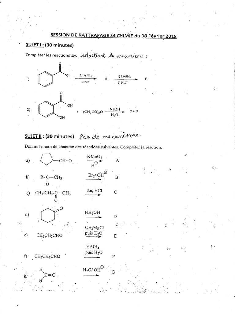 SUJET TYPES L2 | PDF